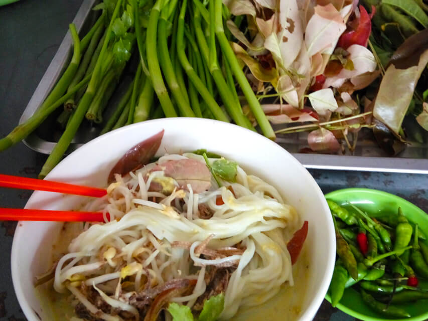 The Cambodian Morning Street Food in Siem Reap